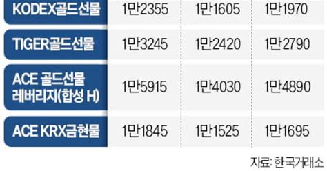 다시 금·달러 Etf중동 불안 커지자 안전자산에 뭉칫돈
