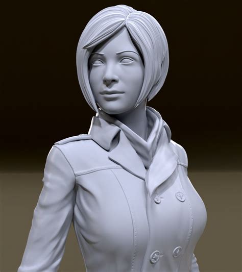 Ada Wong 3d Model 3d Printable Cgtrader