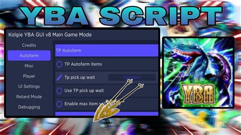 New Yba Script Kolgie Yba Mobile And Pc Youtube