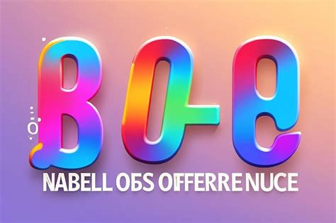 Editable Number Text Effect With Percentage Level Premium AI Generated Image