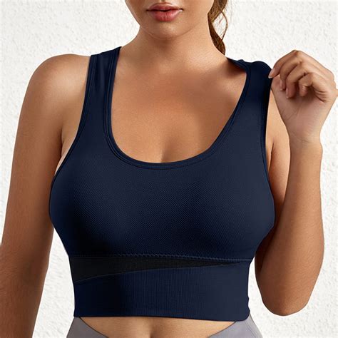 Peaskjp Womens Sports Bras Plus Size High Impact Sports Bras For Women