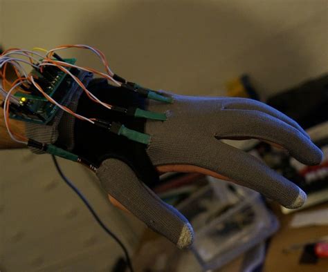 Arduino Wearable Keyboard Glove Wearable Gadgets Arduino Wearable