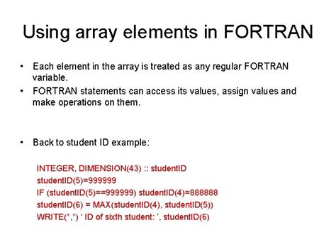 Chapter 6 Introduction To Arrays What Is An