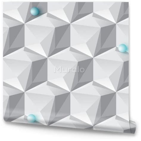 Tapeta Geometryczny Motyw Efekt D