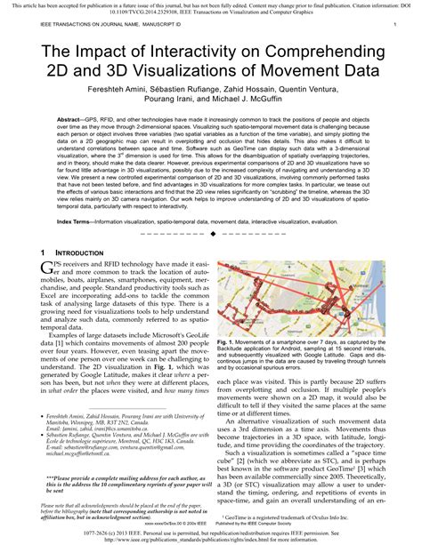 the impact of interactivity on comprehending 2d and 3d visualizations