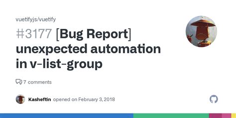 Bug Report Unexpected Automation In V List Group Issue Vuetifyjs Vuetify GitHub