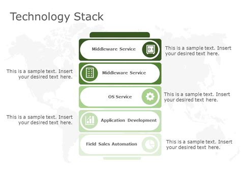 Technology Stack Powerpoint Template Powerpoint Templates Powerpoint