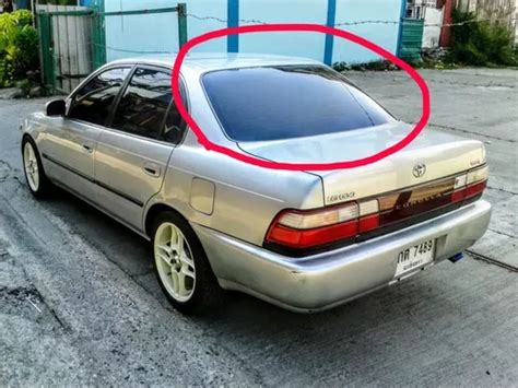 Cristal Vidrio Trasero Toyota Corolla Baby Camry 93 98 Origi MercadoLibre