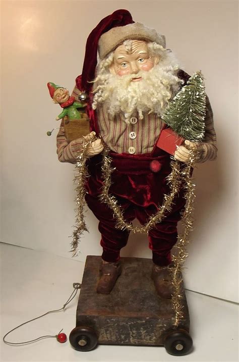 Handmade Santa Claus And Jack In The Boxby Kim Sweet~kims Klaus