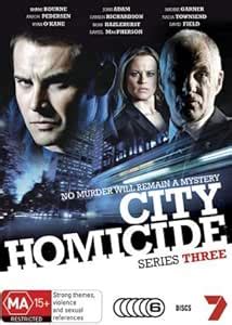 City Homicide Series 3 [region 4] By Nadine Garner