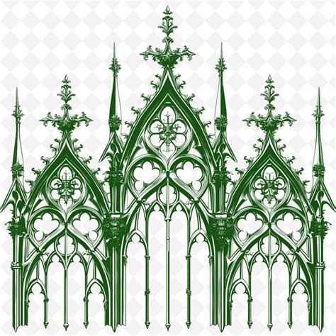 Detailed Gothic Architecture Psd High Quality Free Psd Templates For