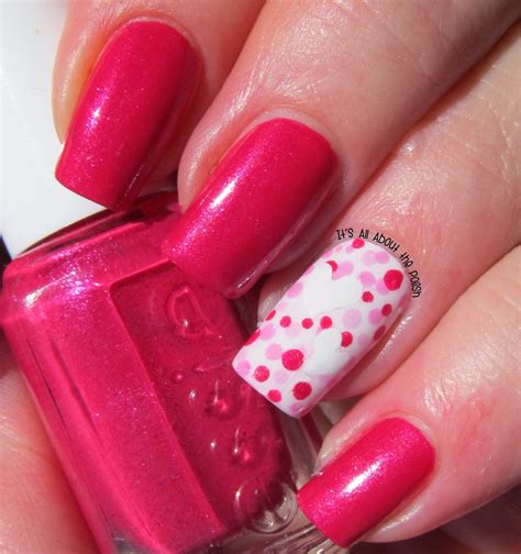 Its All About The Polish Dotticure Valentines Day Nail Design