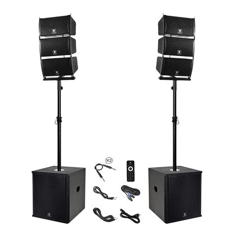 Proreck Club 6000 3000w Powered Subwoofer Pa System