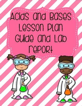 Acids And Bases Lesson Plan And Lab Activity By Seriously Science