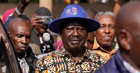 Kenyas Odinga Says Hell Challenge Close Election Loss