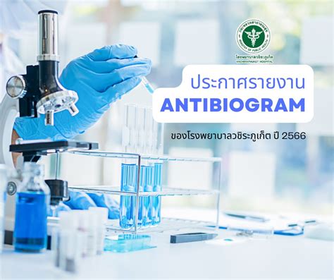 ประกาศรายงาน Antibiogram โรงพยาบาลวชิระภูเก็ต