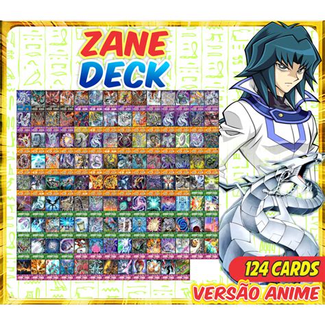 Zane Deck Anime 120 Cards 18 Raro Yugioh Gx Shopee Brasil