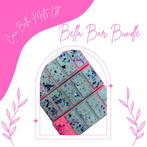 Bella Bar Bundle 10 Random Snap Bars Coco Bella Melts Ltd