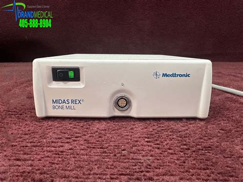 Medtronic Midas Rex Bone Mill Console Bm120 Medsold