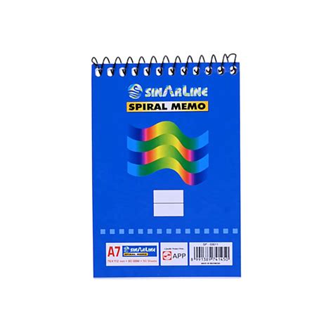 Sinarline Spiral A7 Memo Al Deraset