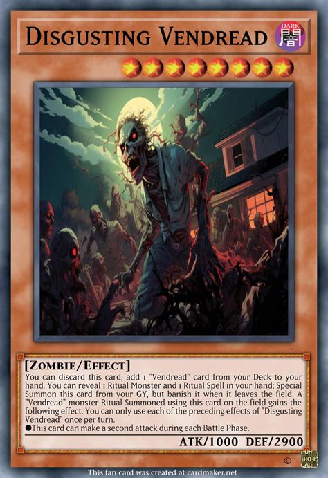 Would Love Your Opinion On A New Vendread R Customyugioh