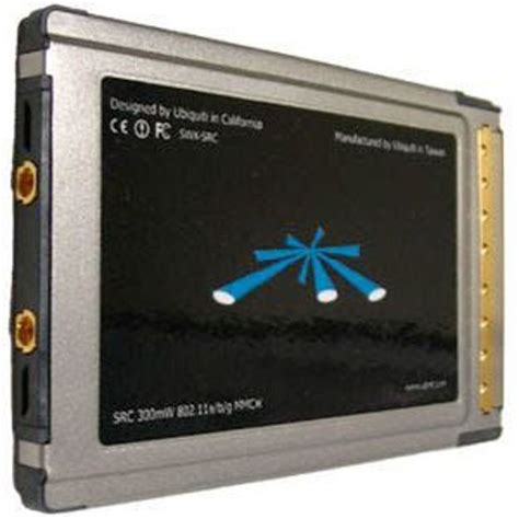 Streakwave Ubiquiti Networks SRC 2 4 5GHz SuperRange 1x1 PCMCIA
