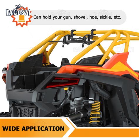 Gun Rack Holder Rifle Holder For Polaris Rzr 570 800 Xp 900 Can Am X3