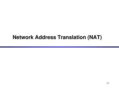 Ppt Dynamic Host Configuration Protocol Dhcp Network Address Translation Nat Powerpoint