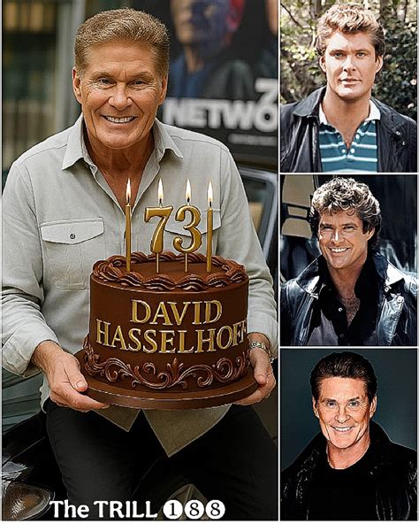 The Trill Happy Birthday To The One And Only David Hasselhoff 🎉🌊⭐️