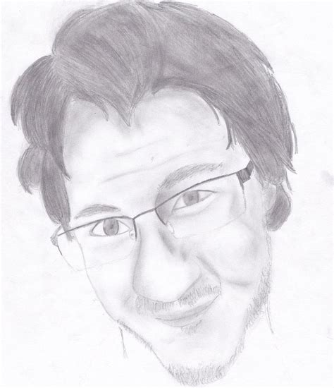 Markiplier Sketch By Glitchmastergaming On Deviantart