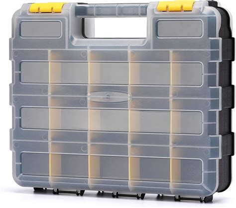 Casoman Double Side Tool Organizer With Impact Resistant Polymer And