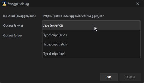 Swagger Codegen Intellij Ides Plugin Marketplace