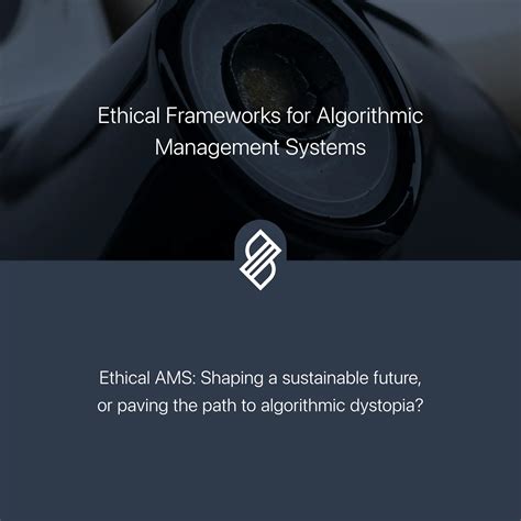Ethical Frameworks For Algorithmic Management Systems → Scenario