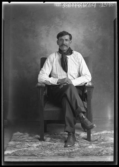 [Portrait of Man Sitting in Chair] - The Portal to Texas History