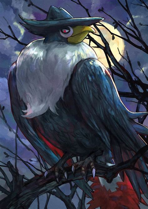 唐卡拉斯 插画师さばみそ太郎的乌鸦头头插画图片 BoBoPic