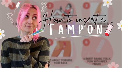 How To INSERT A TAMPON A Demonstration YouTube