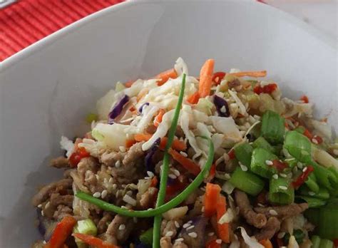 Low Carb Egg Roll In A Bowl Five Starr Dishes