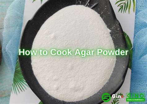How To Cook Agar Strips Agar Powder