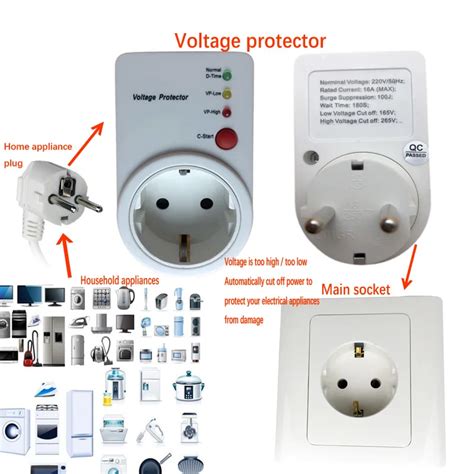Voltage Protection Protective 220v | Automatic Voltage Protector 220 ...