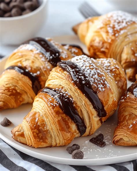 Homemade Chocolate Croissants Yumma Deeasy