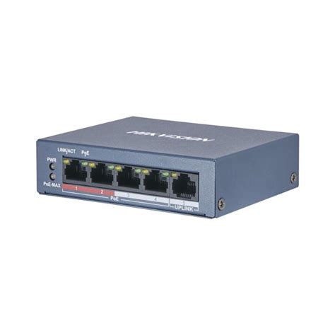 Hikvision Switch Ethernet 4 Puertos Poe Precio Guatemala Kemik