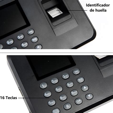 Reloj Checador Biometrico Digital Huella Usb ELE GATE