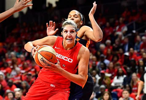 Elena Delle Donne Of Washington Mystics Returns Vs Seattle Storm