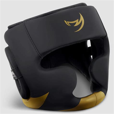Fumetsu Ghost S3 Head Guard Black Gold From Made4fighters