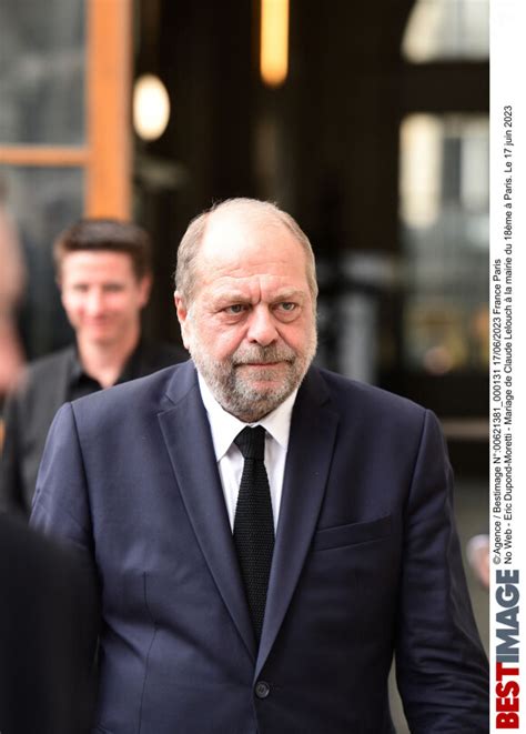 Photo Eric Dupond Moretti Mariage De Claude Lelouch à La Mairie Du