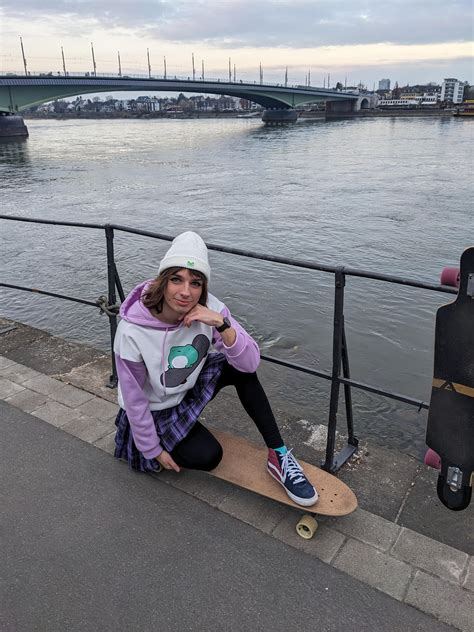 Casual Purple Outfit Modified Skater Girl Outfit 3 💜 Rfemboyfashion
