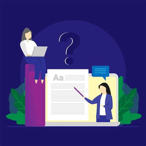 Premium Vector Online Education And E Learning Student Watching