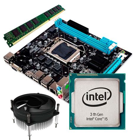 Kit Upgrade Intel Core I5 3470 2 9GHZ Placa Mãe H61 8GB Ram DDR3