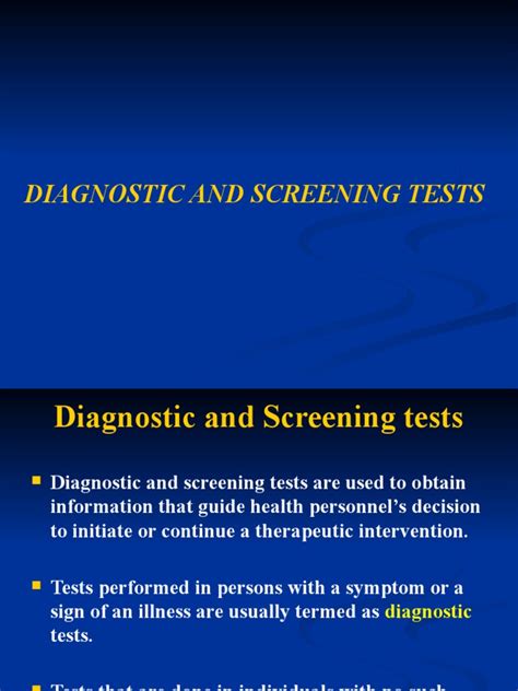 Session Three Epidemiology Pdf Sensitivity And Specificity Medical Diagnosis