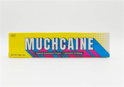Anesthetic Cream Muchcaine Numb Cream With Lidocaine 30g K Cosmoprof